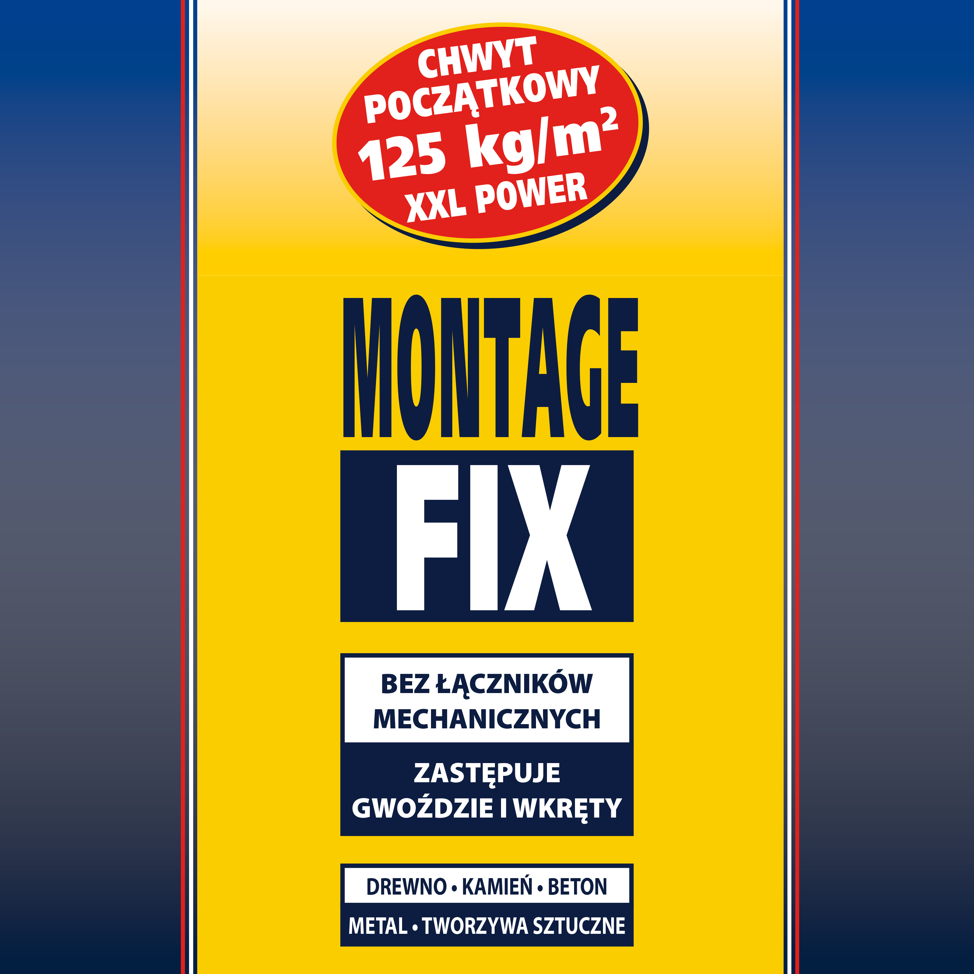 SOUDAL Klej montażowy MONTAGE FIX 280 mL - SOUDAL - Kleje uniwersalne ...